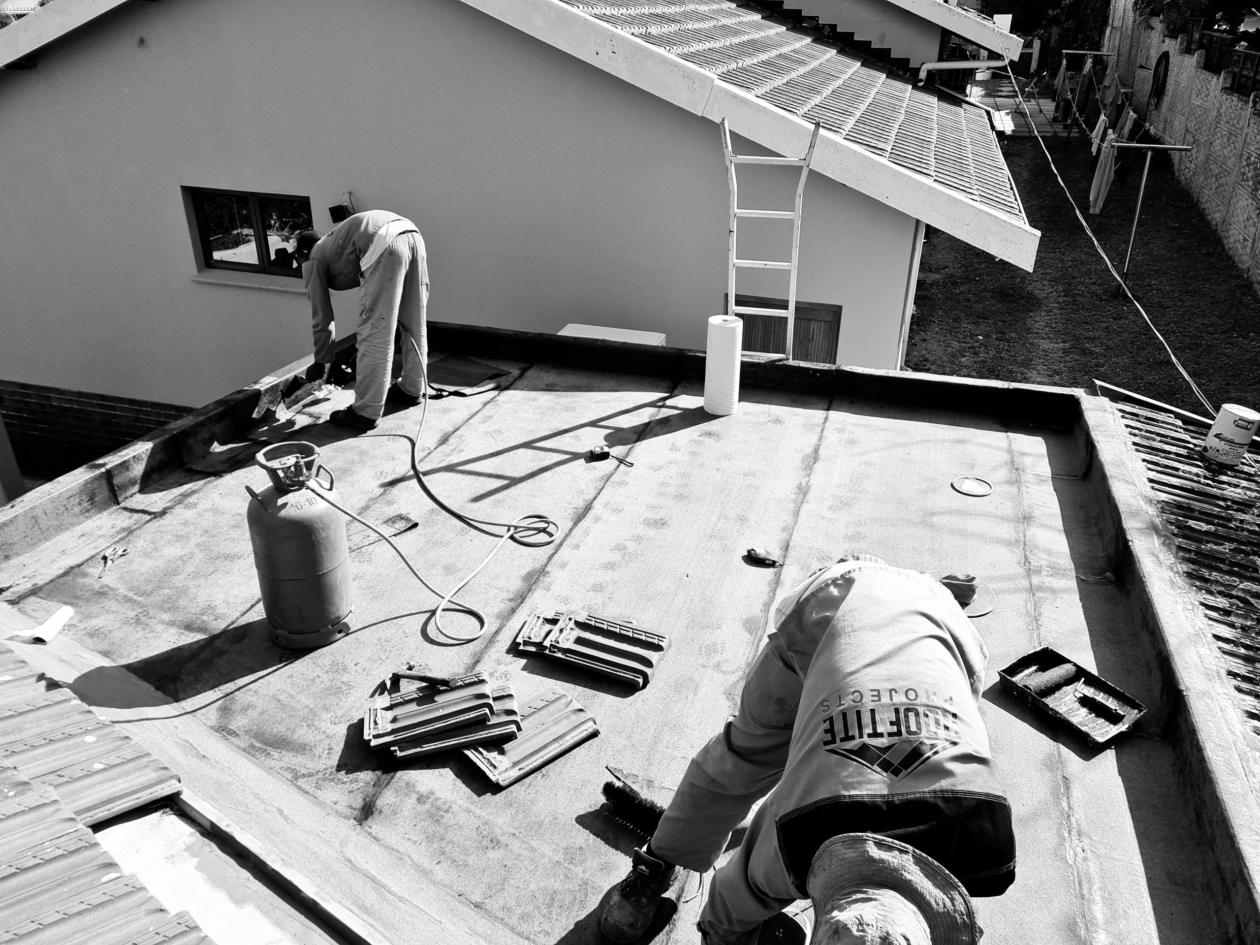 Torch-on Waterproofing - Rooftite Projects